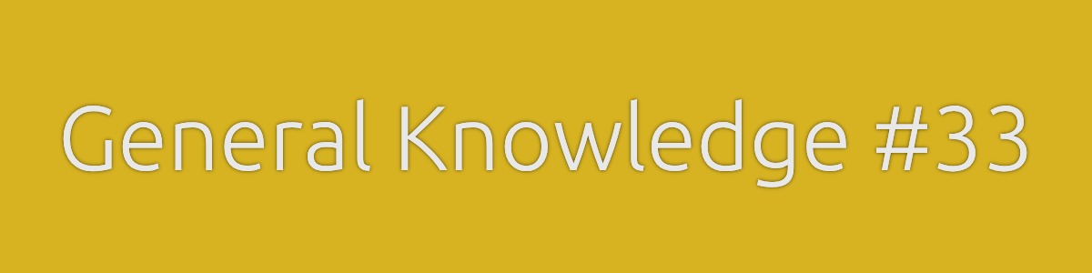 General Knowledge Quiz #33 Answers | The Pub Quiz Bros | Ready Made Pub ...