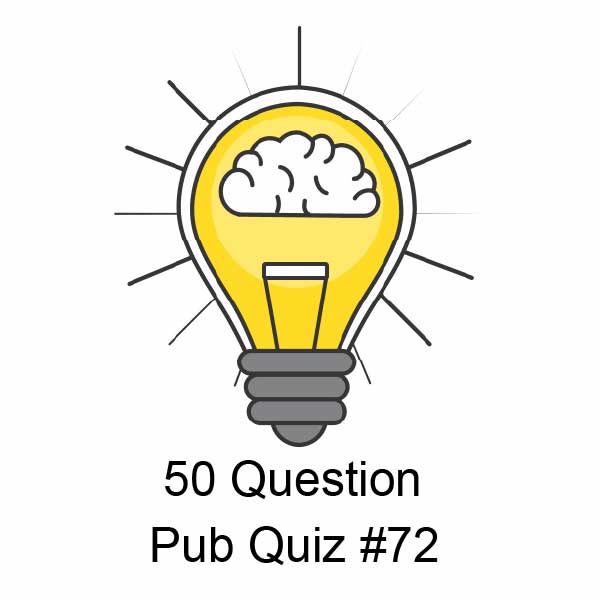 50 Question Pub Quiz #72 | The Pub Quiz Bros | Ready Made Pub Quizzes